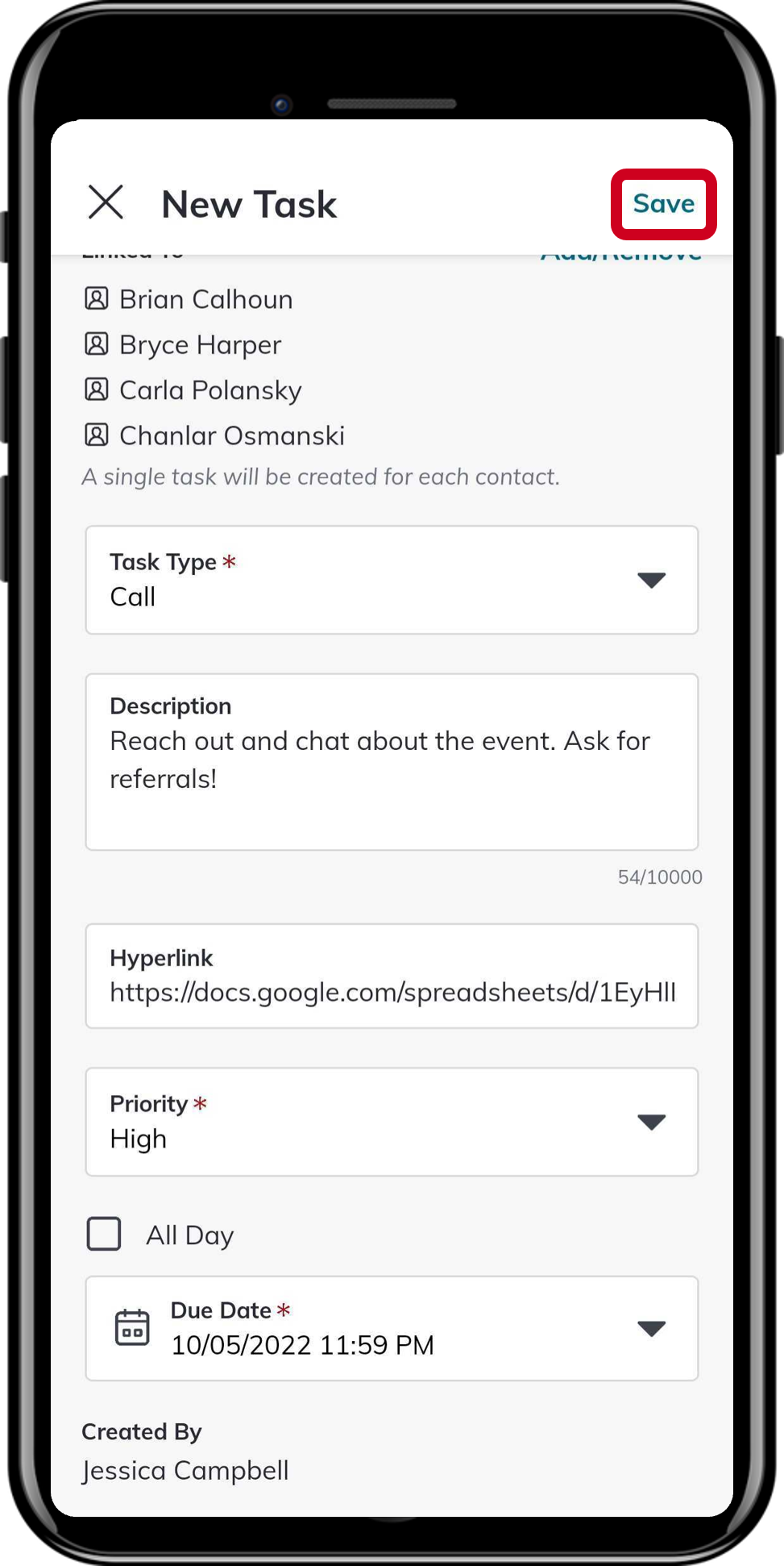 Create Tasks Using the Command App – KW Answers