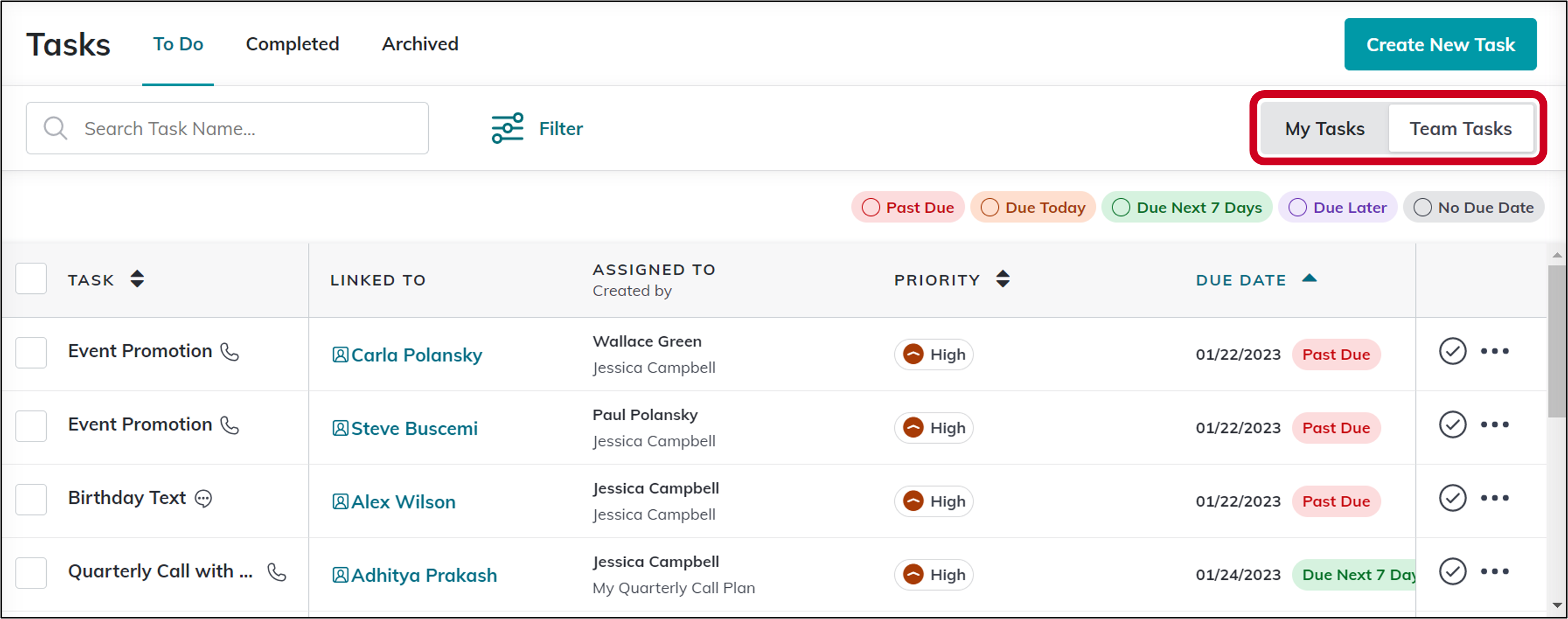 View/Manage Team Tasks in Command (Teams) – KW Answers