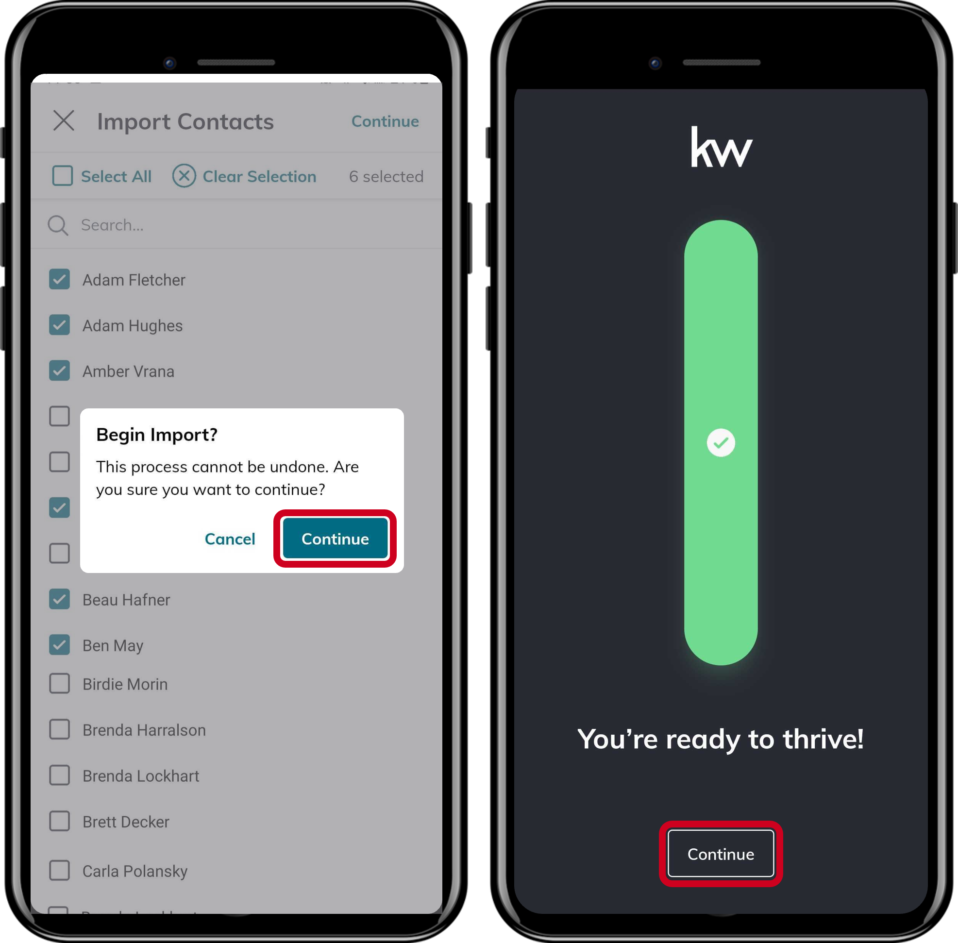 Import Phone Contacts into Command Using the Command App – KW Answers