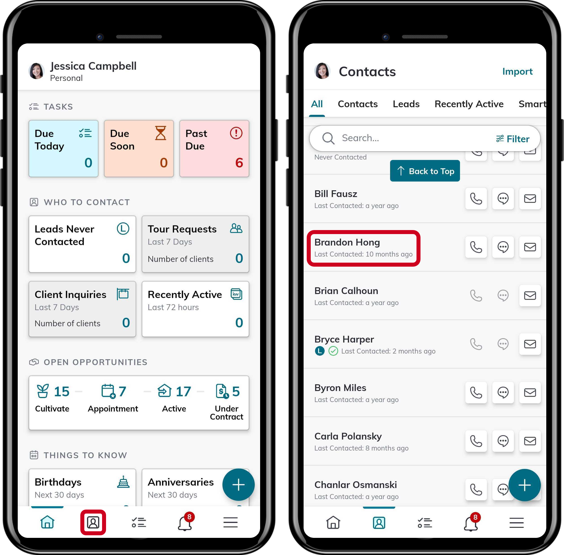 Add or Remove Contact Tags with the Command App – KW Answers