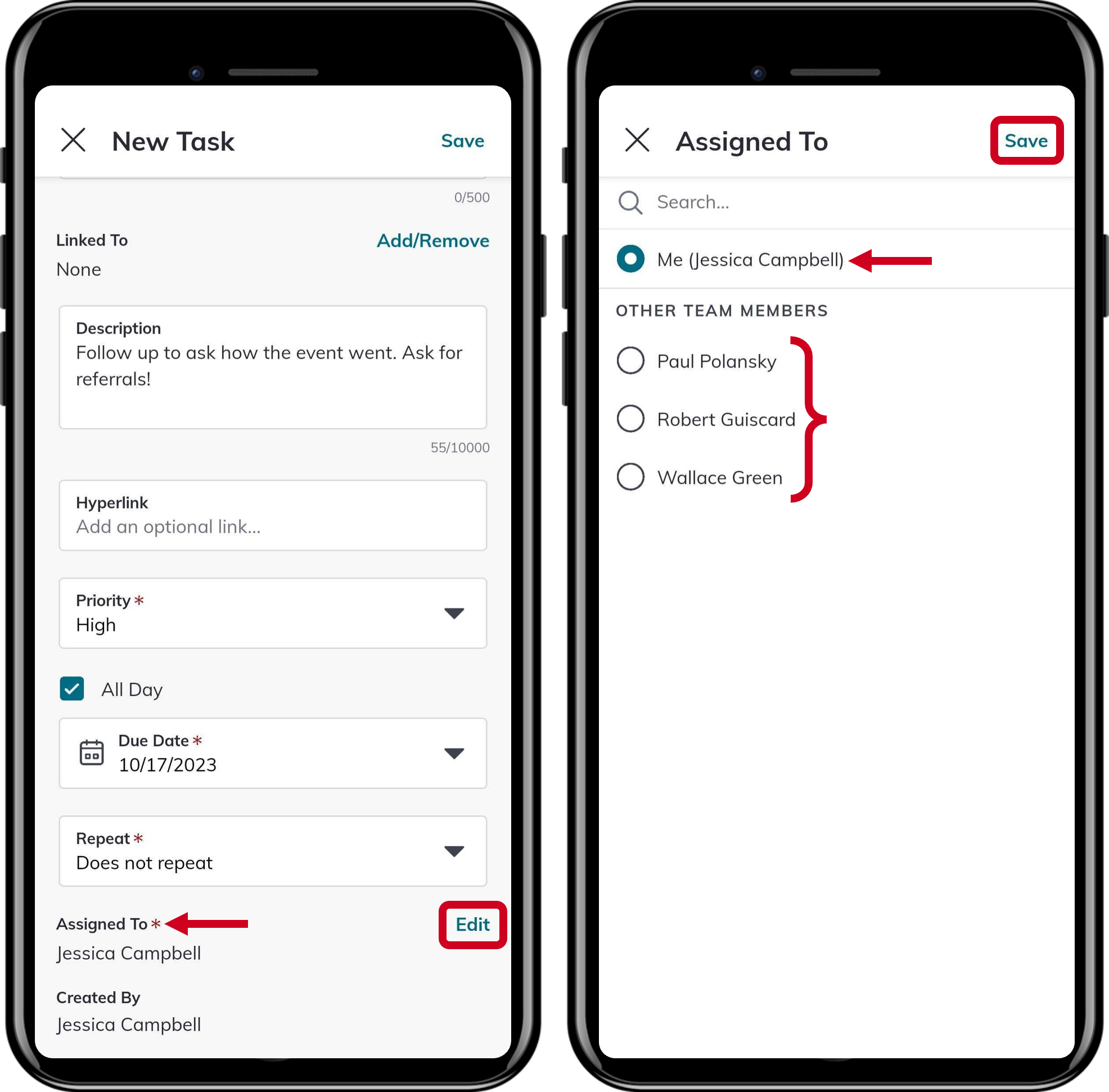 Create Team Tasks Using the Command App (Teams) – KW Answers