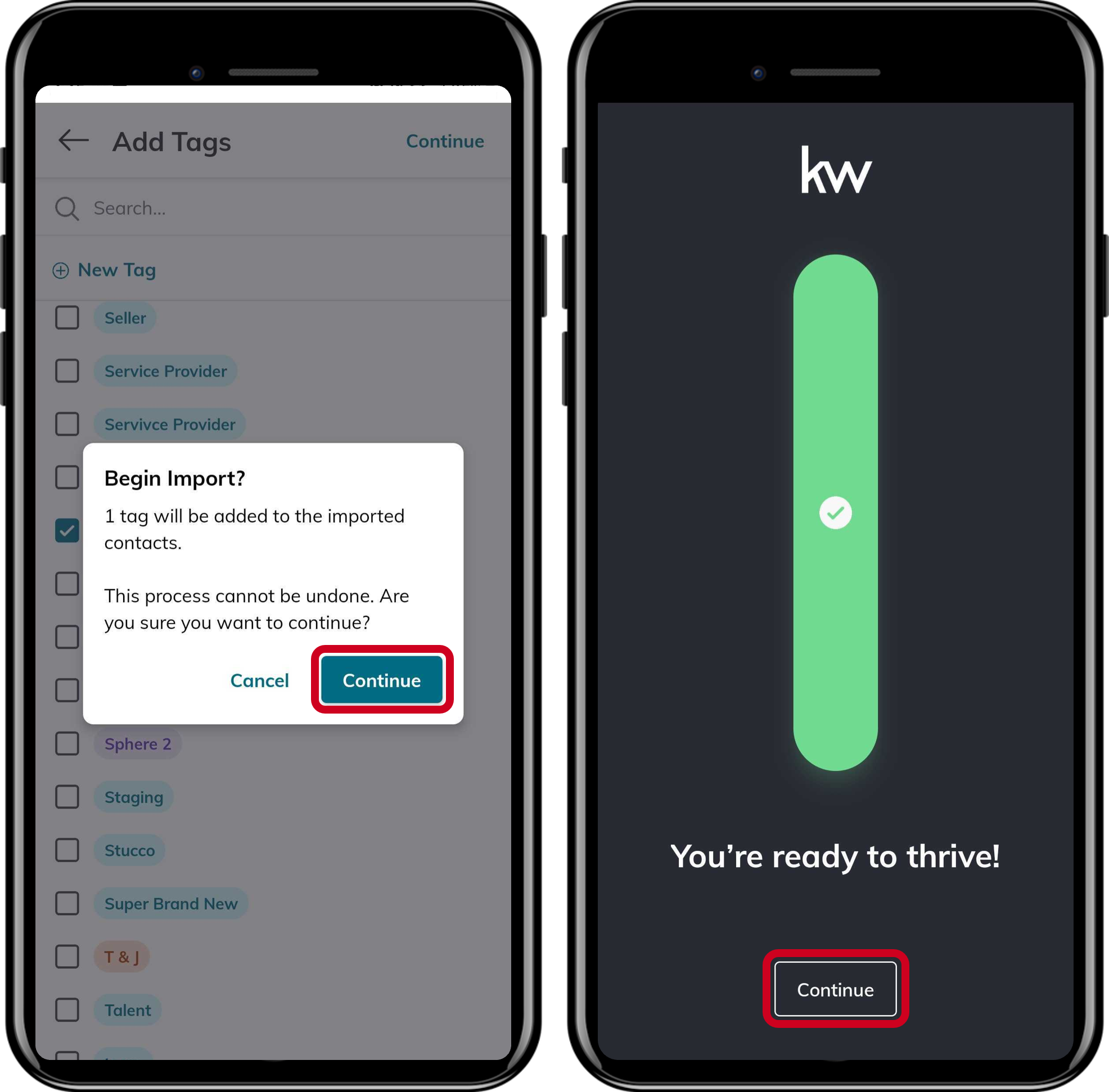 Import Phone Contacts into Command Using the Command App – KW Answers