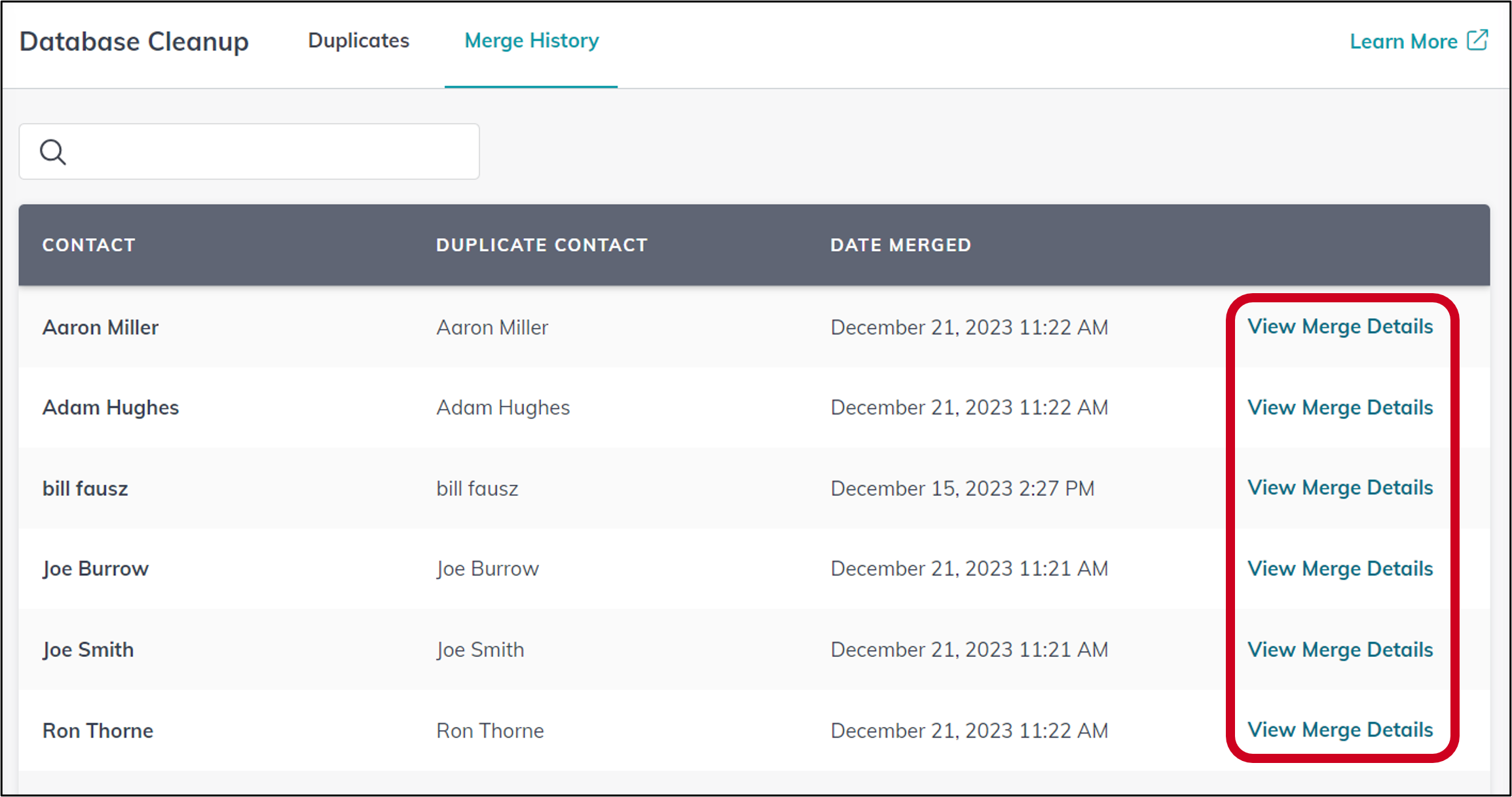 Identify And Merge Duplicate Contacts In Command Kw Answers