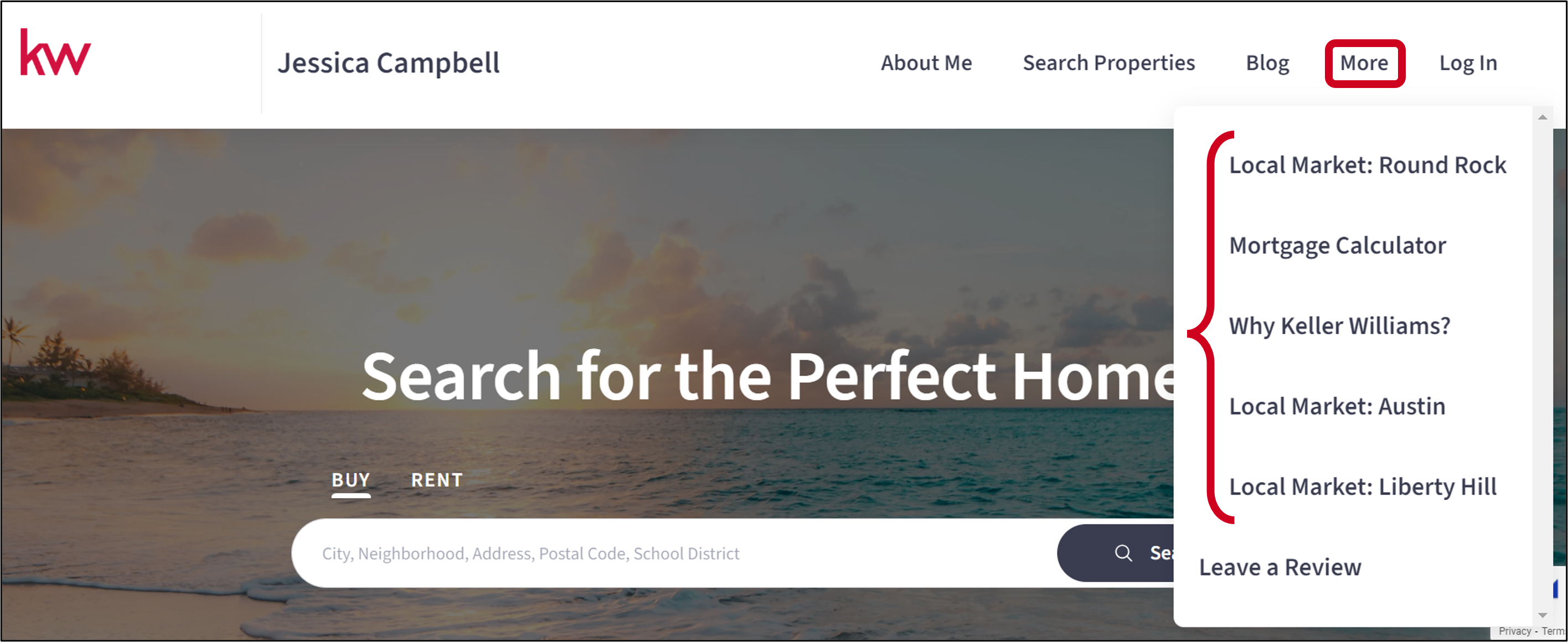Reorganize the Default Navigation of Your KW Agent or Team Site (Expert ...