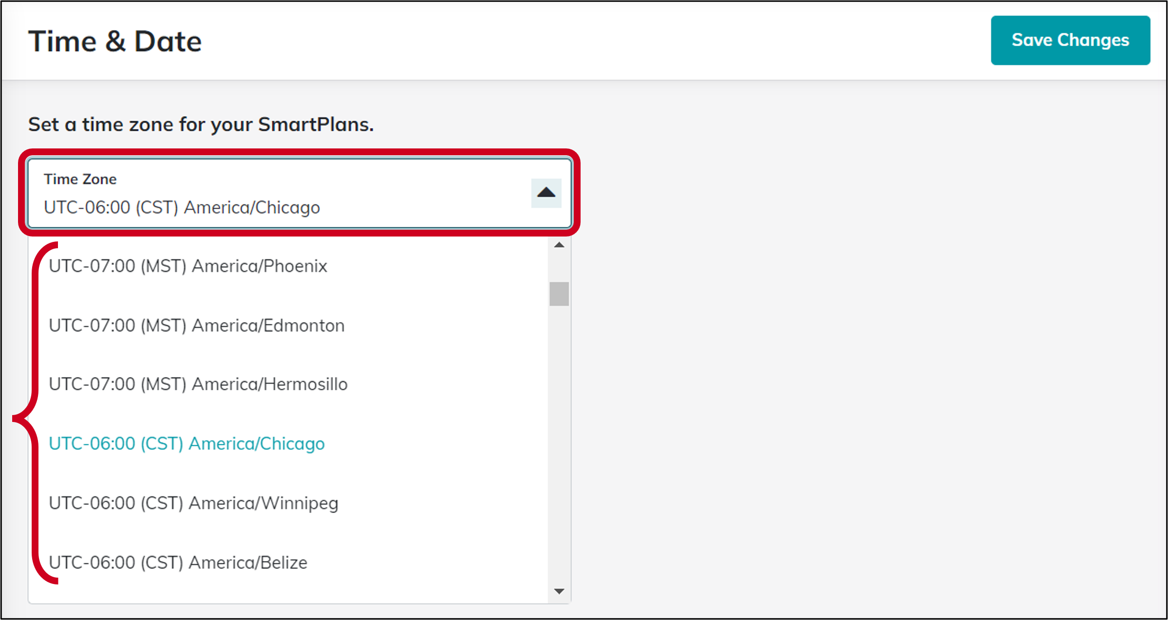 Select Your Time Zone in Command – KW Answers