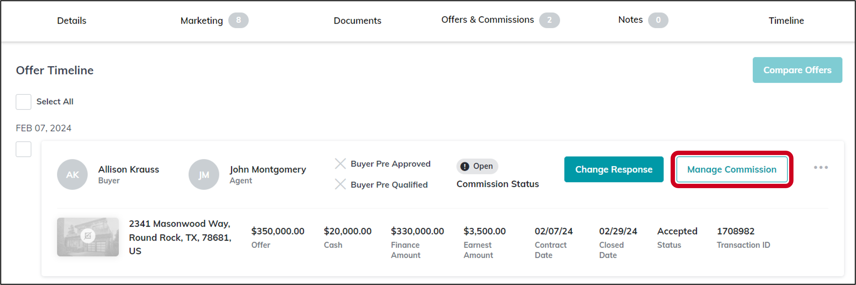 Submit a Commission Request for an Opportunity – KW Answers