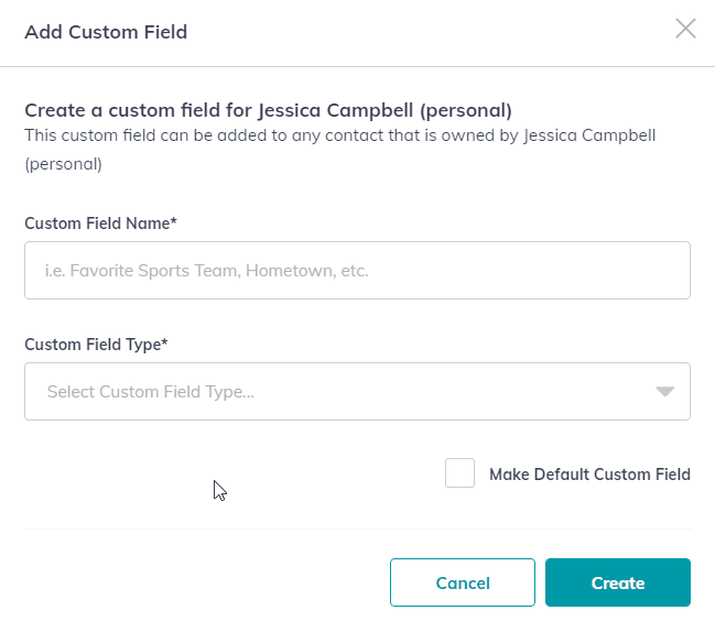Create And Edit Custom Fields For Contacts Kw Answers