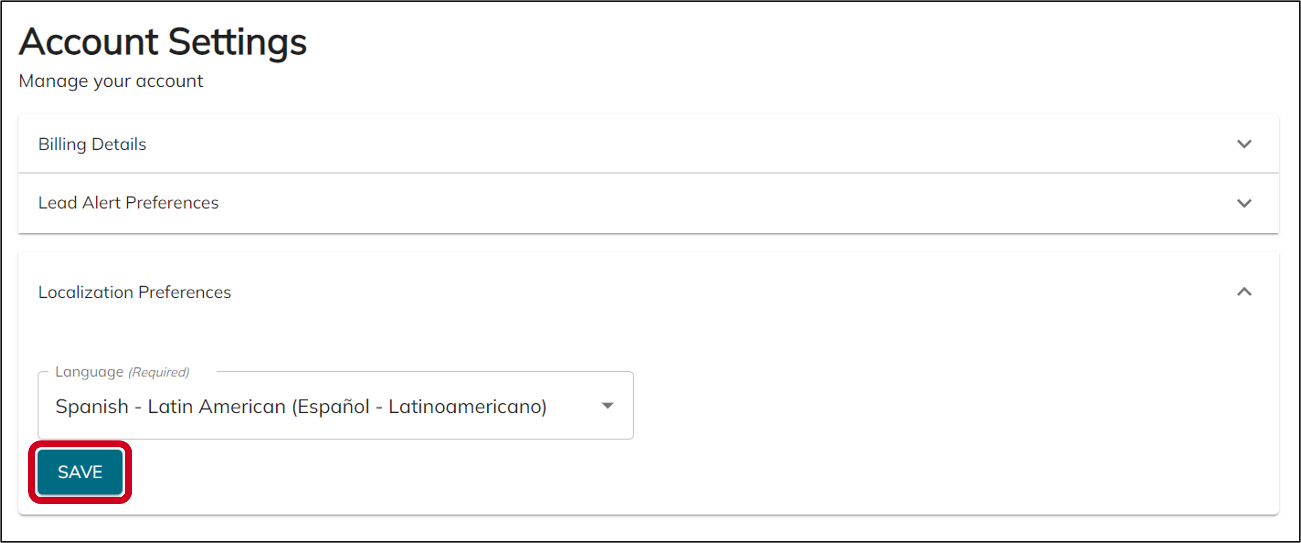 Select A Language Preference For Creating Managing Paid Ads In Command