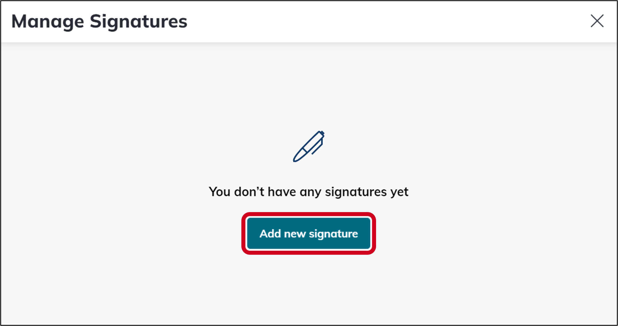 Create and Manage Signatures for Sending One-Off Emails in Command – KW Answers