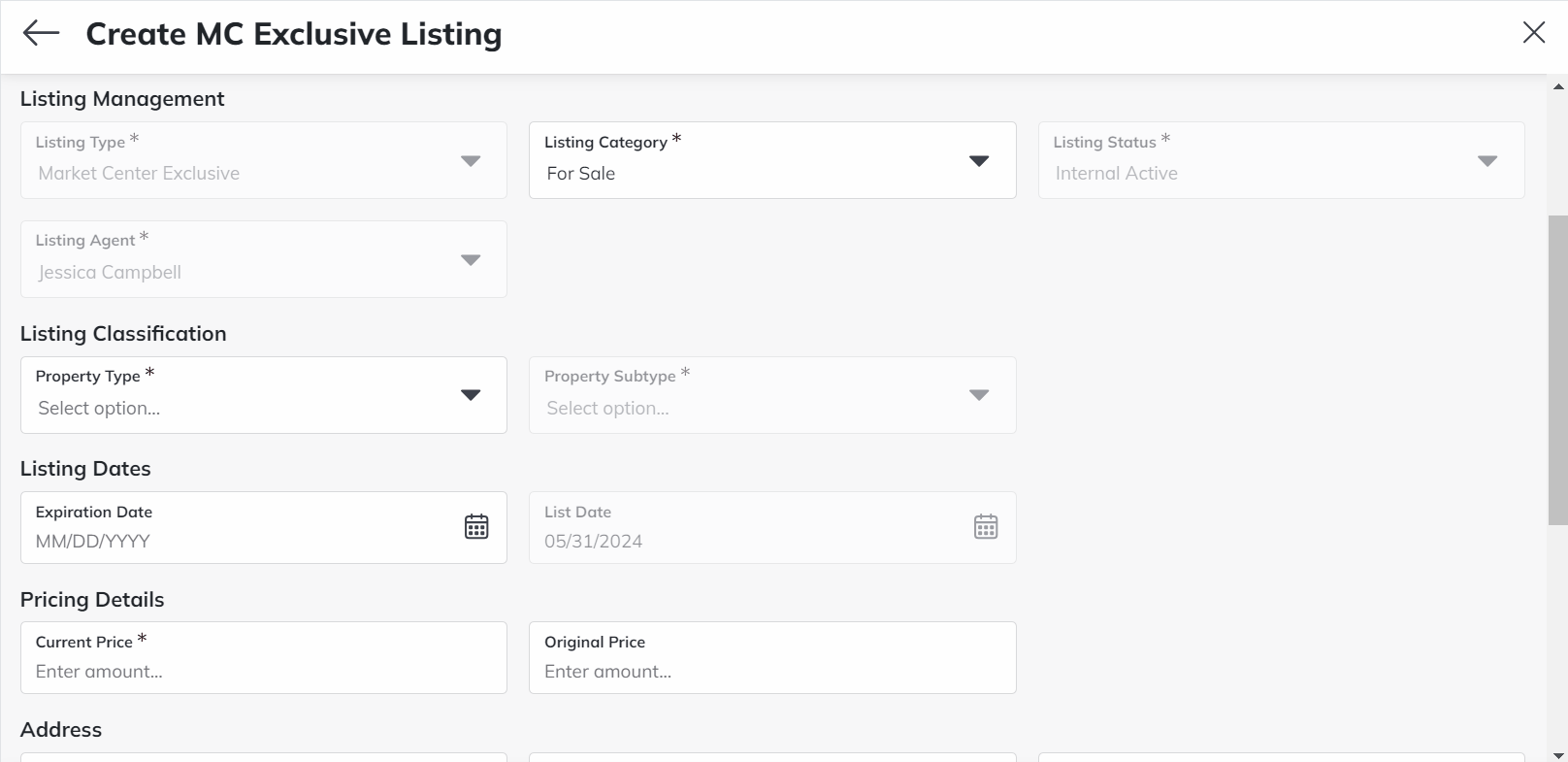 Quickly Create an Internal Listing for an Opportunity – KW Answers