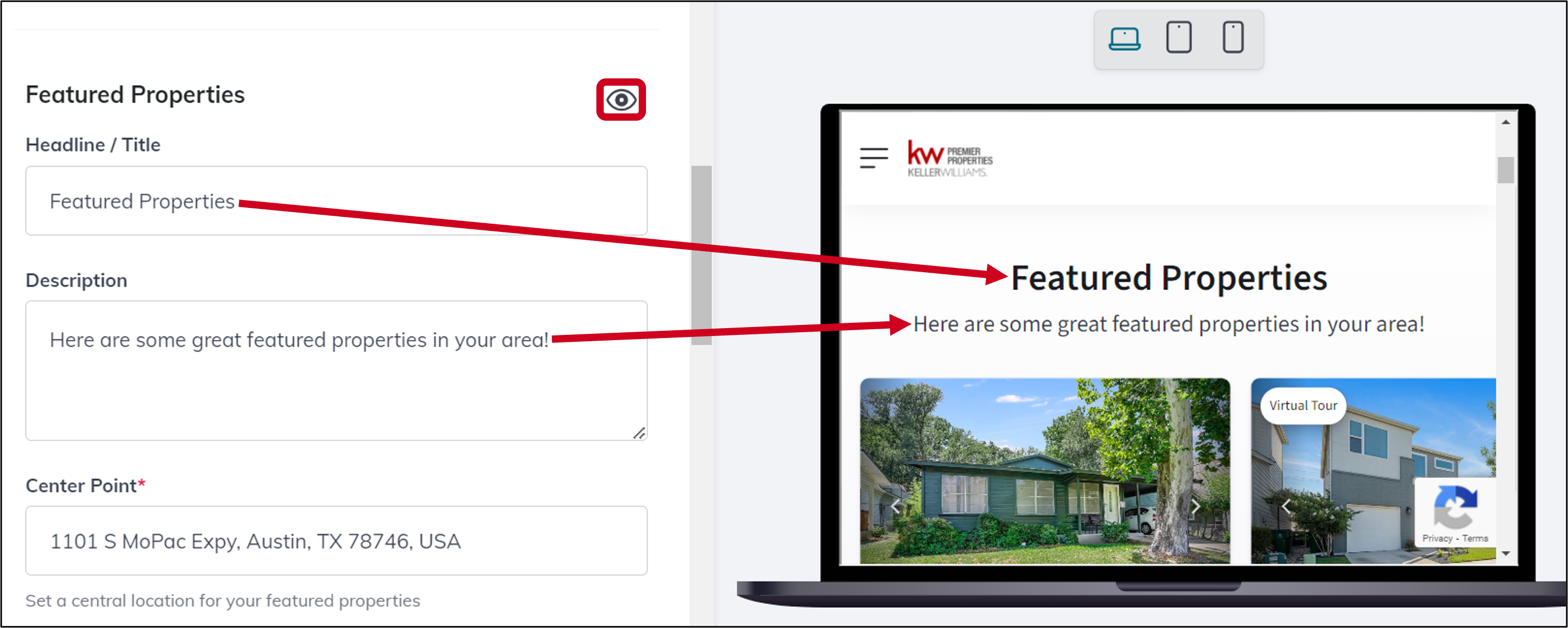 Edit Your KW Agent Site Homepage in Command – KW Answers