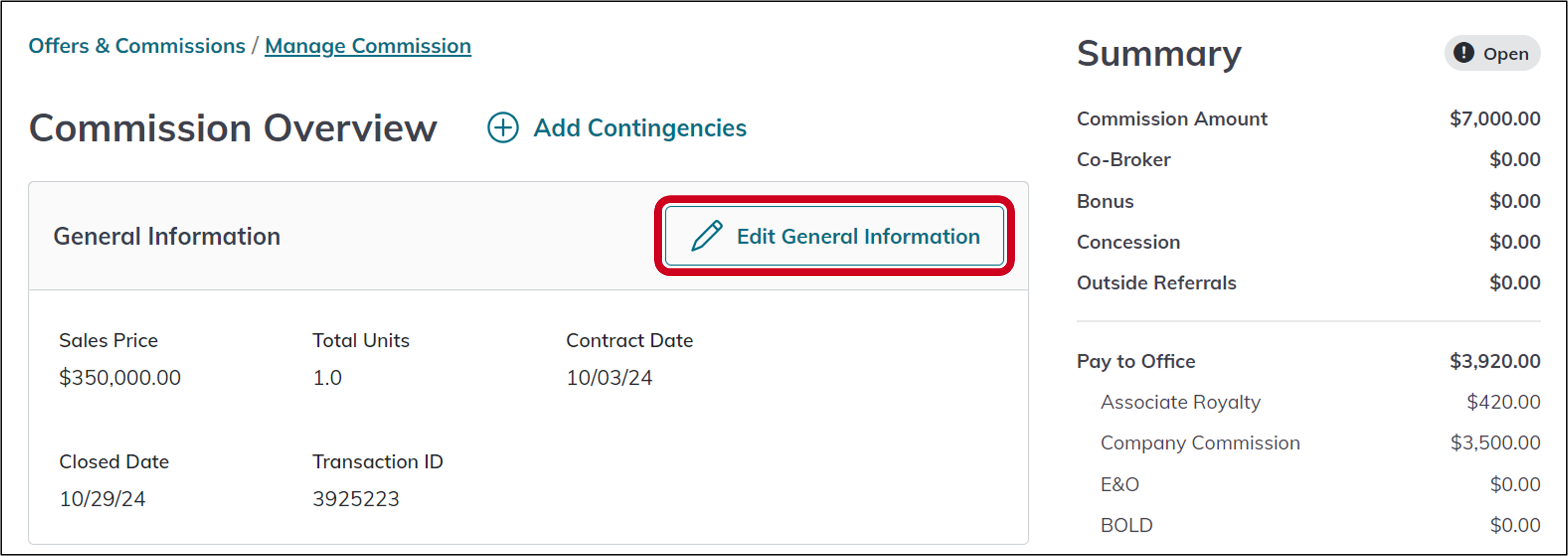Submit a Commission Request for an Opportunity – KW Answers