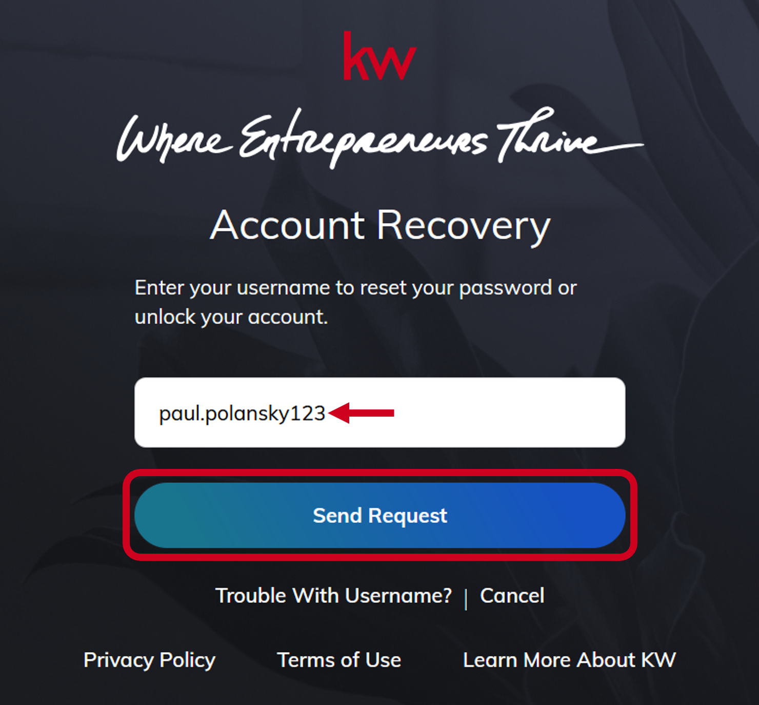 Log in to Command and/or Reset Your KW Password – KW Answers