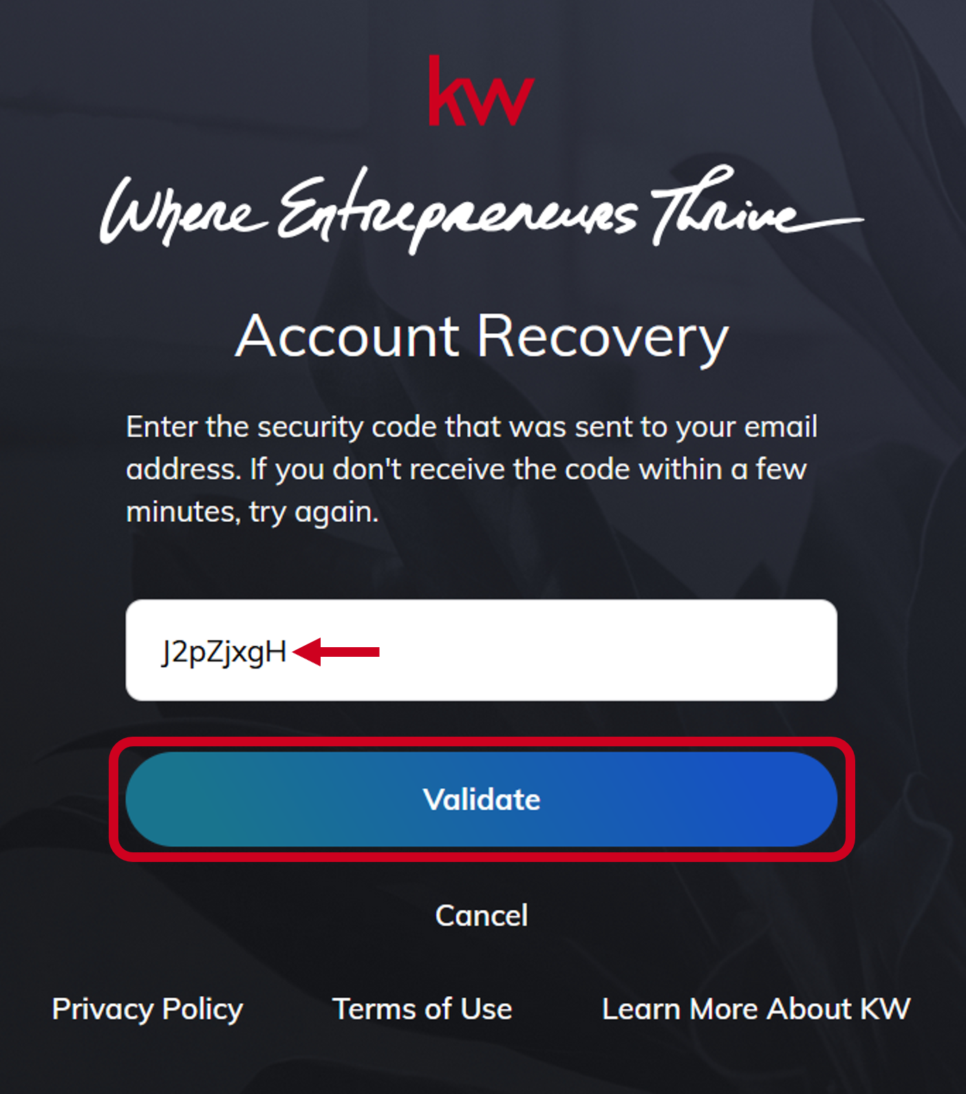 Log in to Command and/or Reset Your KW Password – KW Answers