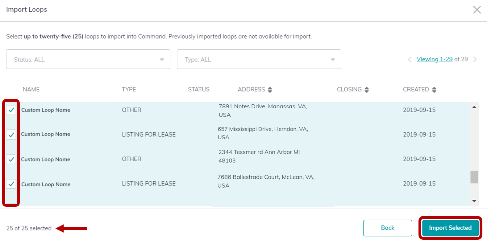 Import Loops into Command from Dotloop – KW Answers