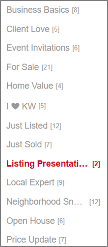 Create a Listing Presentation in Designs – KW Answers