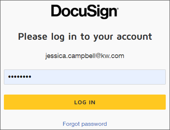 Change Your DocuSign Email Address – KW Answers