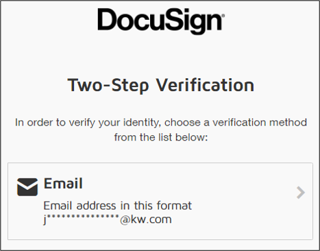 Change Your DocuSign Email Address – KW Answers