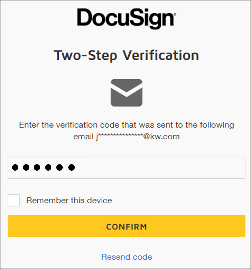 Change Your DocuSign Email Address – KW Answers