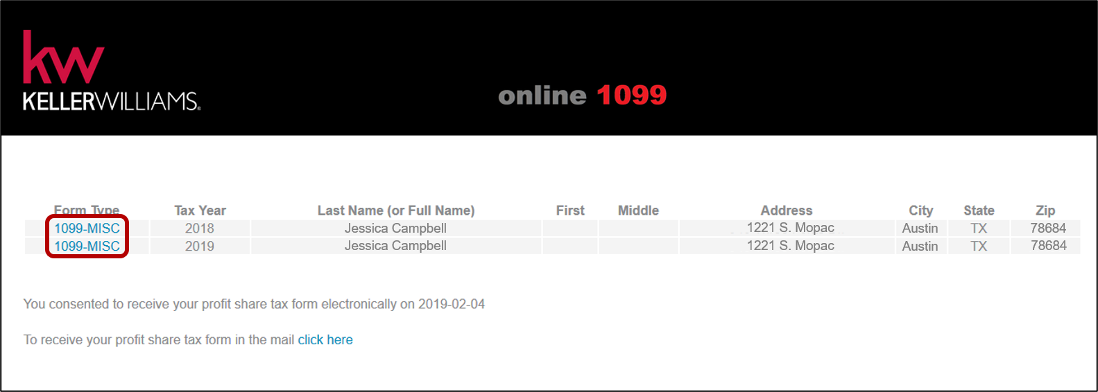Access Electronic Profit Share 1099 / T4A Tax Forms (Vested Retired ...