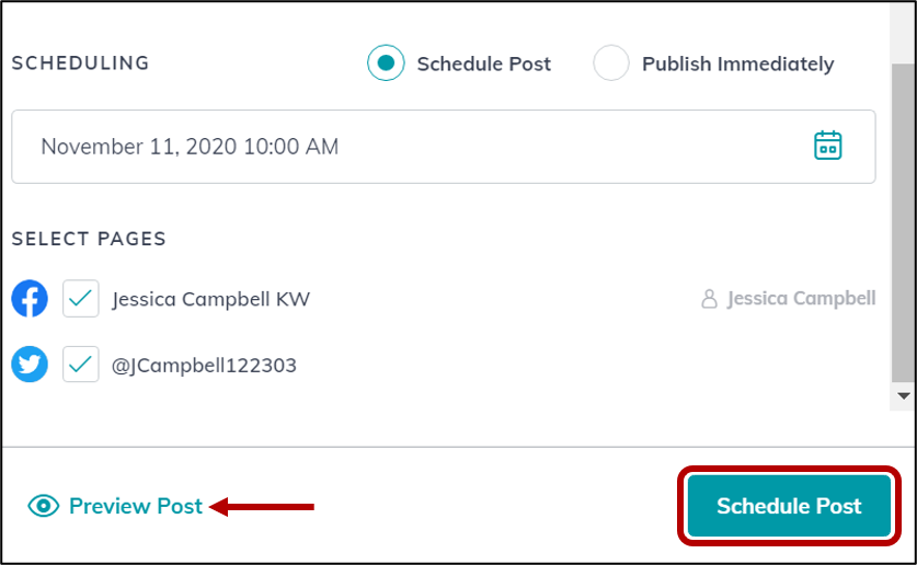Create a Social Quick Post in Campaigns – KW Answers
