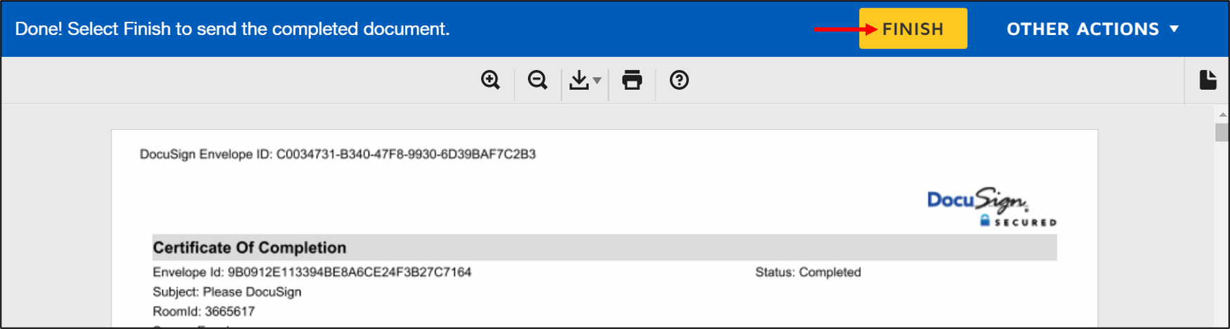 ¿Cómo firmo documentos en DocuSign, como agente en la Sala de DocuSign ...