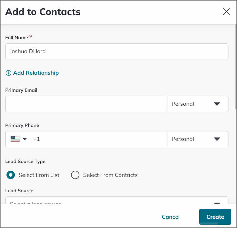 Add a Team Lead/Contact in Command (Teams) – KW Answers