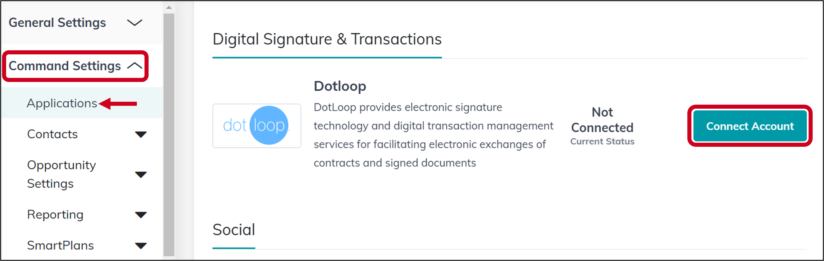 Connect Your Dotloop Account with Command – KW Answers