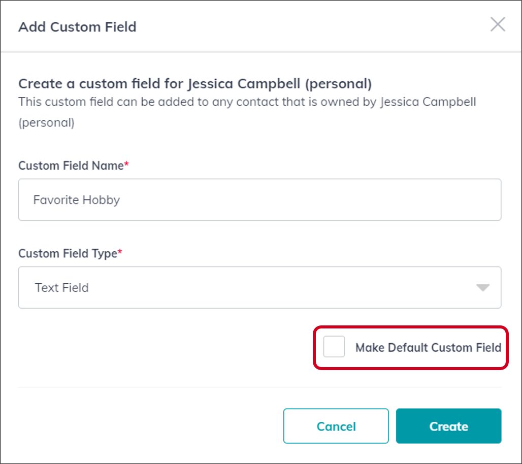 Create and Edit Custom Fields for Contacts – KW Answers