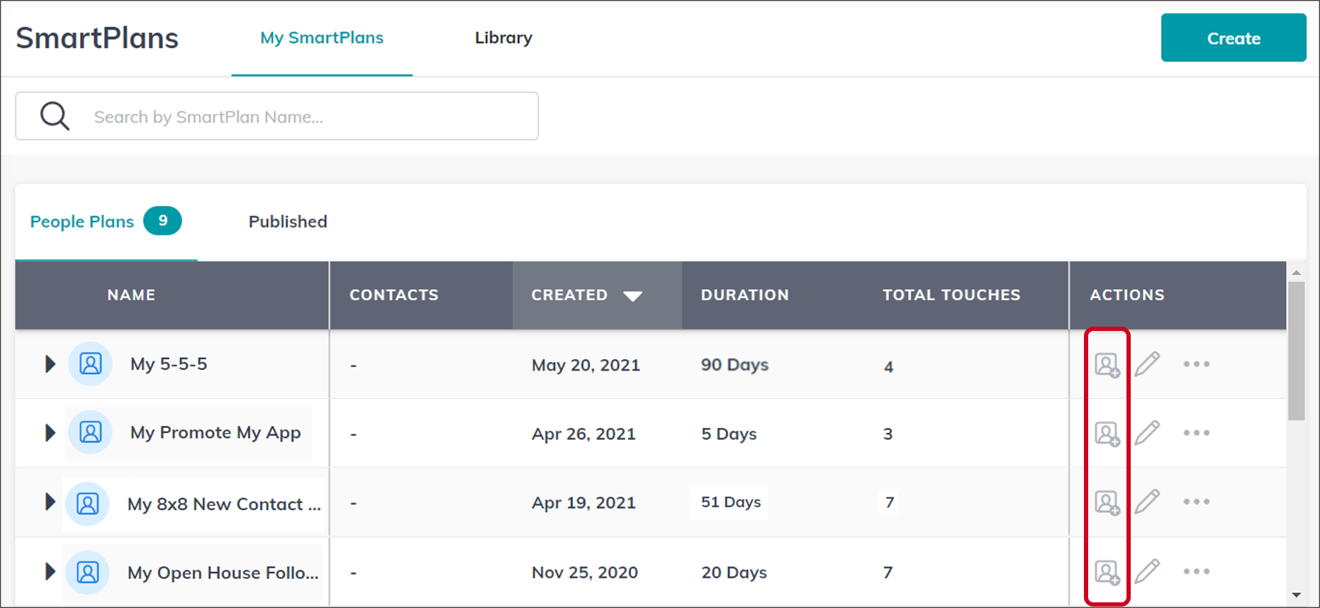 Add Contacts to a SmartPlan – KW Answers