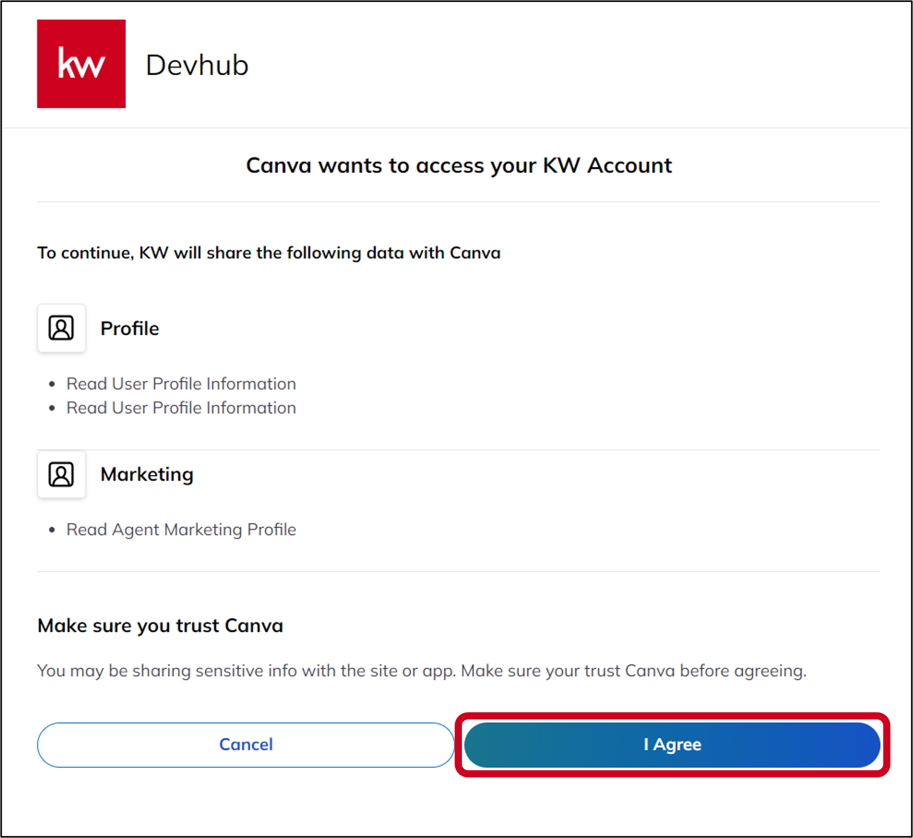 Connect KW Listing and Profile Data with Canva – KW Answers